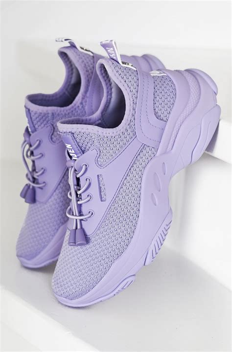 Steve Madden Match Sneaker Lavender Sneakers Skor