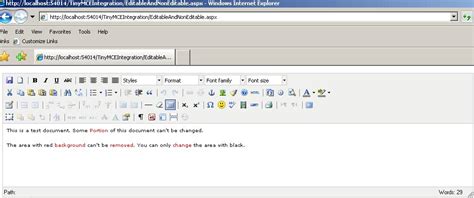 Integrating Tinymce Editor With Aspnet Codeproject