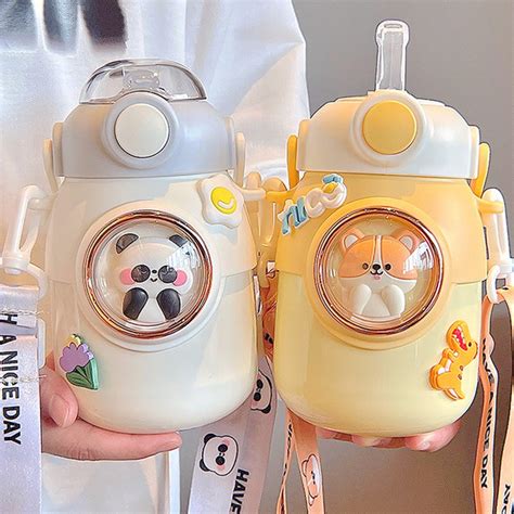 Bình Nước Giữ Nhiệt Cute hiện Đại