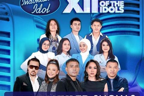 Daftar Lagu Yang Dinyanyikan 7 Kontestan Indonesian Idol 2023 Malam Ini