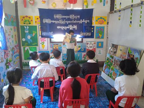 ကျိုင်းလပ်မြို့ ကလေးစာဖတ်ခန်း၌ ပုံပြင်‌ပြောပြိုင်ပွဲနှင့် ကဗျာရွတ်ဆိုပြိုင်ပွဲ ကျင်းပ