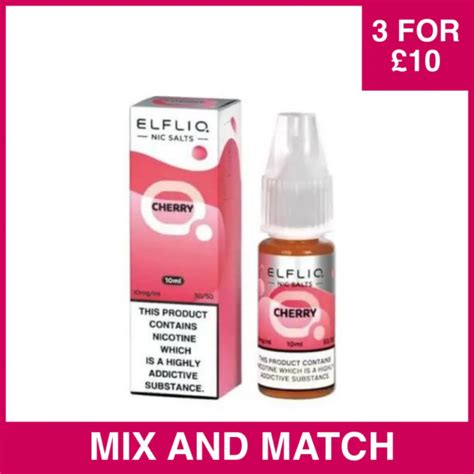 Elf Bar Elfliq Nic Salt E Liquid The Vapeist