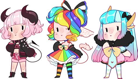 Tiny Adoptable Batch 1 Closed By Tailgatescutebooty On Deviantart