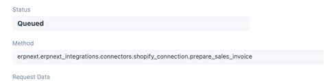 Shopify And Erpnext Integration Error Integration Frappe Forum