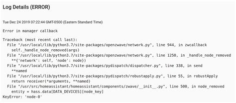 Z Wave Issues After Upgrading To 0 103 Z Wave Home Assistant Community