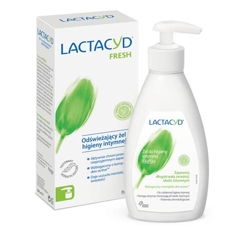 Lactacyd Fresh Odświeżający żel do higieny intymnej cena opinie