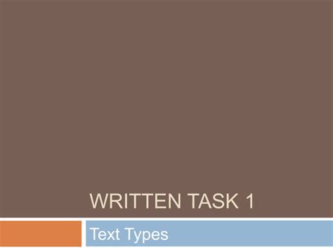 Text Types Ppt
