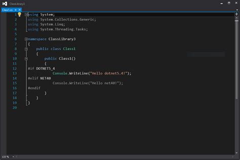 How To Switch Between Target Frameworks For NET Core Projects In