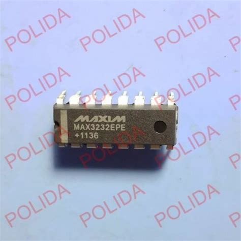 50pcs Rs 232 Driver Receiver Ic Maxim Dip 16 Max3232epe Max3232epe Max3232 Ebay