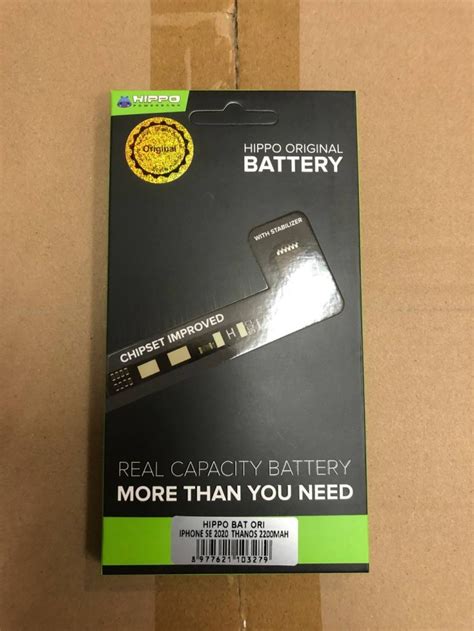 Promo Hippo Baterai Iphone SE TANOS MAH Original Cell Jakarta Barat Hippo Official