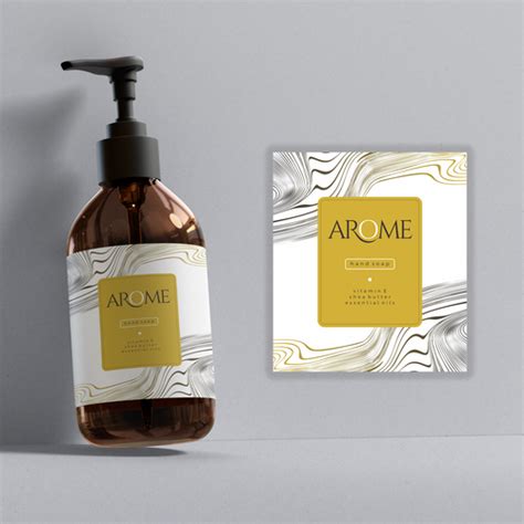 Designs Arome Hand Soap Label Design Product Packaging Contest