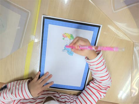 [우리나라] 미인도 재구성 명화 재구성 유아미술활동 네이버 블로그