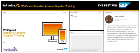 Wolfspeed Ariba Resources For Suppliers Wolfspeed