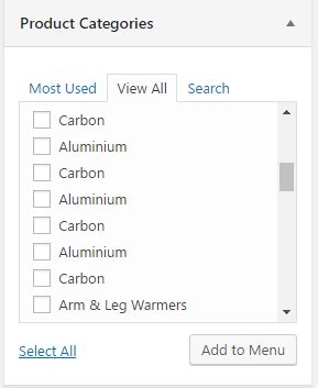 Building Menu From Woocommerce Product Categories WordPress Development Stack Exchange
