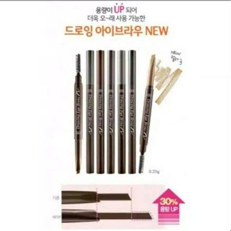 Jual Etude House Drawing Eyebrow Upgrade Shopee Indonesia