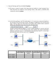 Understanding Network Topology And Error Detection In Networking Course Hero