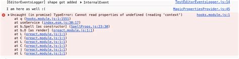 useservice modeling returning cannot read properties of undefined