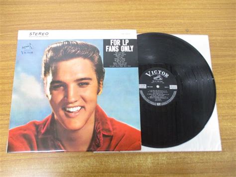 【傷や汚れあり】 01elvis Presleyfor Lp Fans Onlyエルヴィス・プレスリー炸裂のロックプレスリー登場
