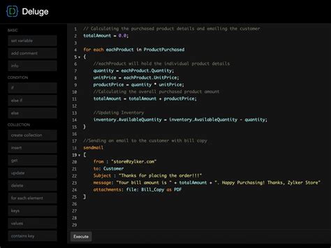 Zoho Deluge Nsi Solution