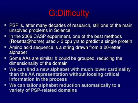 Ppt Automated Alphabet Reduction Method With Evolutionary Algorithms For Protein Structure