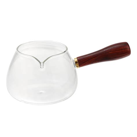Itselfer 1pc Glass Teapot Glass Tea Maker Professional Tea Set Coffee