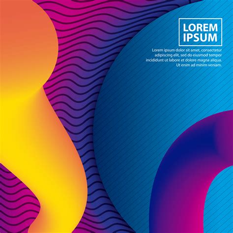 Abstract Gradient Neon Fluid Cover 695927 Vector Art At Vecteezy