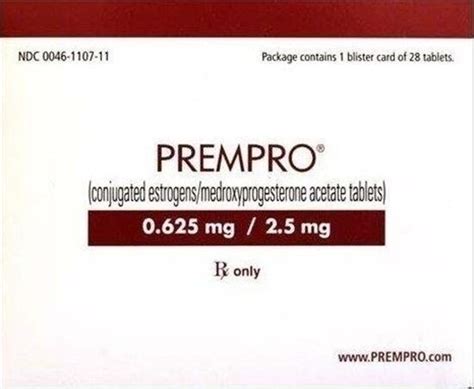 Prempro 0625mg25mg Tablets 28box Mcguff