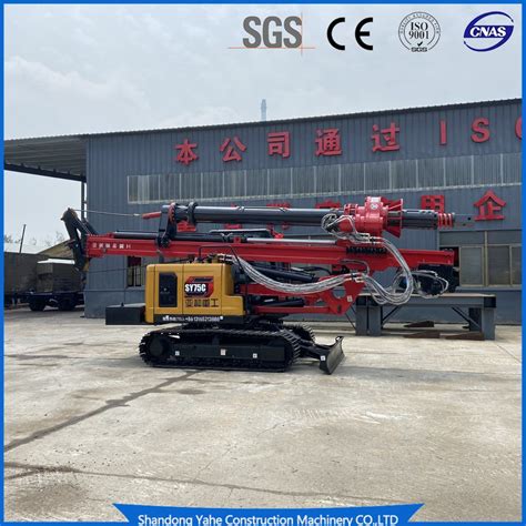Hydraulic Crawler Small Borehole Engineering Rotary Cfa Drilling Rig