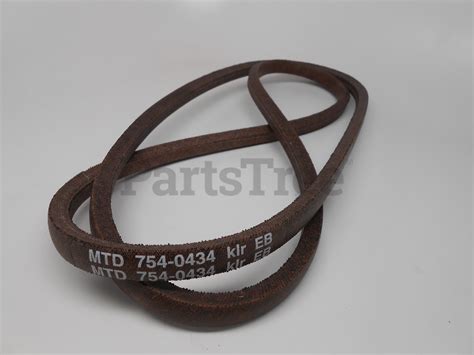 Cub Cadet Repair Part 954 0434 Belt 1 2 X 58 160 Partstree