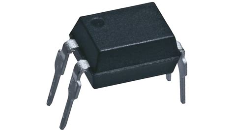 Broadcom Hcpl 817 500e Dc Input Phototransistor Output Optocoupler Surface Mount 4 Pin Dip Rs