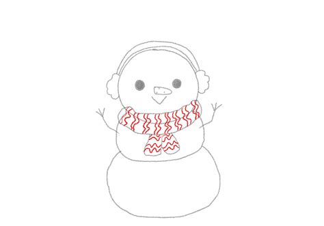 How To Draw A Snowman Design School