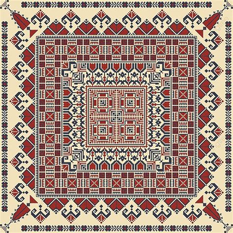 Tatreez Pattern 50 Print Tatreez Fabric Vector Print Tatreez Fabric Png And Vector With