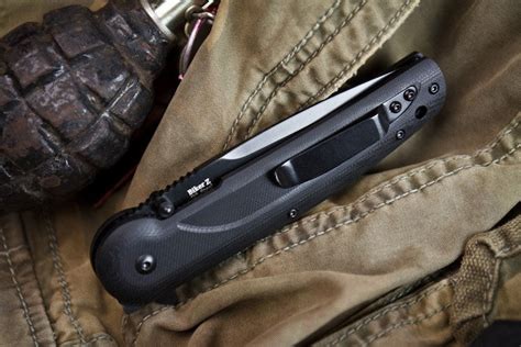 Biker Z D2 blade folding knife from Kizlyar Supreme