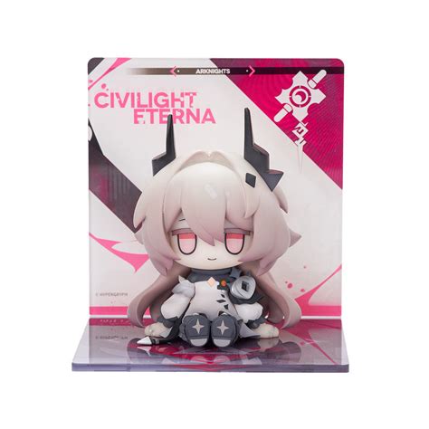Arknights Chibi Figures Civilight Eterna Logos Wisadel Genshingo