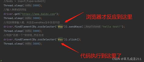 【测试开发篇7】web自动化 Selenium音标： Sɪˈliːnɪəm 第一个selenium测试 Csdn博客