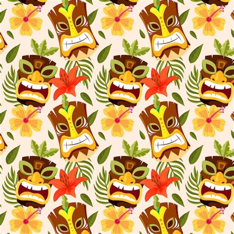 Hawai Pattern Vectors And Illustrations For Free Download Freepik