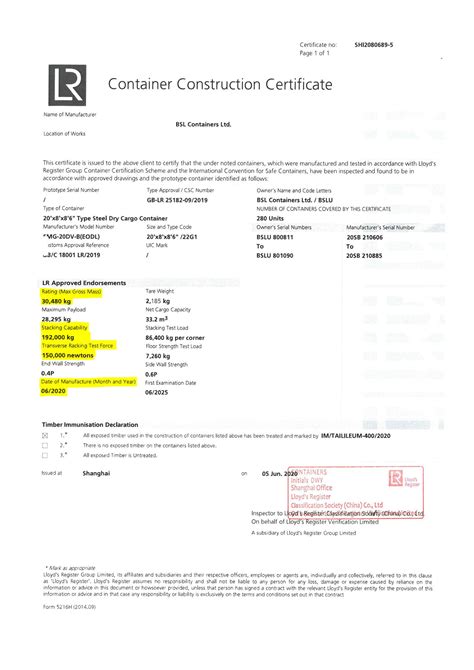 What Is Csc Cert Csc Means Bsl Containers Ltd