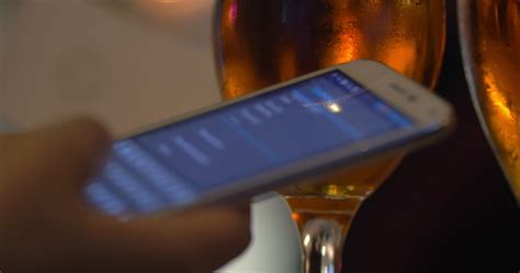 Woman Entering A Password For Wi Fi In Cafe 28541325 Stock Video At Vecteezy