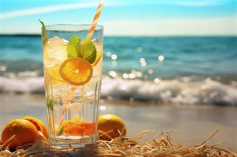 Premium Photo Cool Fruit Drinks