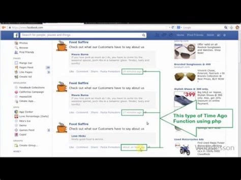 Facebook Style Time Ago Function Using PHP Webslesson