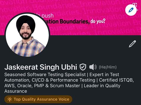 Jaskeerat Singh U On Linkedin Qualityassurance Qalead Continuousimprovement Community