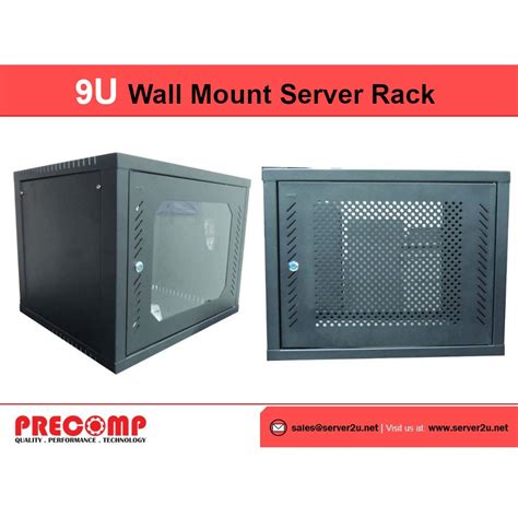 Ready Stock Growv 9u Server Wall Mount Rack 600x500x 467mm Pg0950wm