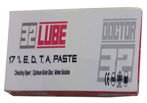 32 Lube 17 Edta Paste For Dental Use Packaging Type Tube At ₹ 200