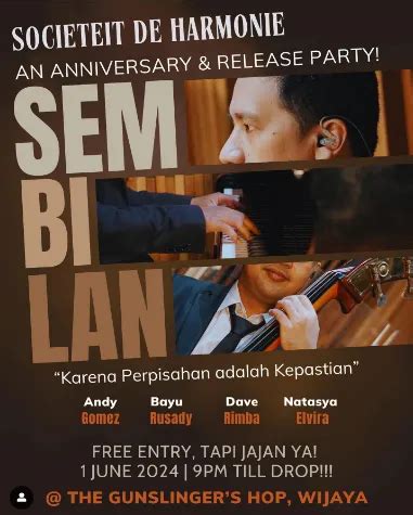 THE GUNSLINGER S HOP JAKARTA SEM BI LAN View Events Indoparty
