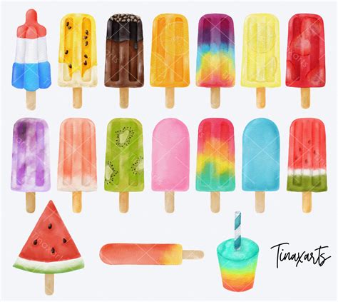 Popsicle Clipart