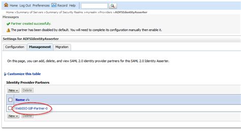 Weblogic SSO With Microsoft ADFS Weberheinz