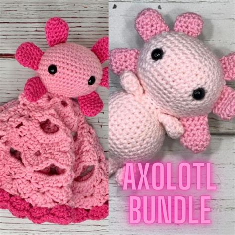 Axolotl Bundle Crochet Pattern Ribblr