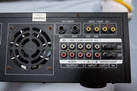 V Hoty Amp 3700 Ktv Amplifier Updated X2 Mics Audio Soundbars