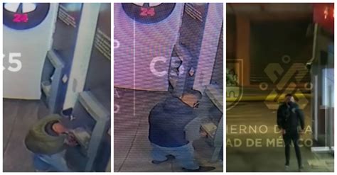 VIDEO Captan a monta trampas en cajeros automáticos de CDMX