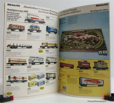 MÄRKLIN Katalog Modellbahn Spur H SW MGK